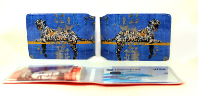 GRAFFITTI TIGER BUS PASS CREDIT TRAVEL RAIL SLIM WALLET FOR OYSTER CARD ...