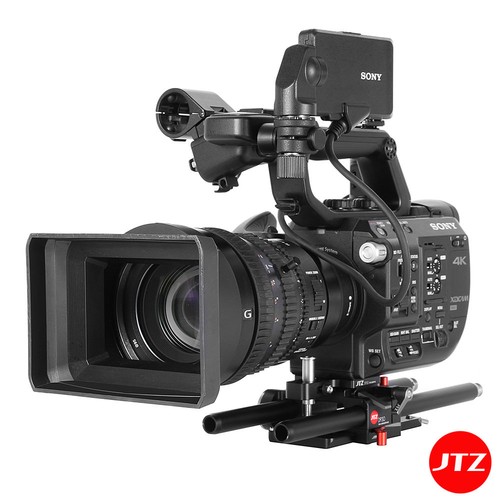 JTZ DP30 Film QR Baseplate Rig Standard 15mm Rod Support For Sony PXW ...