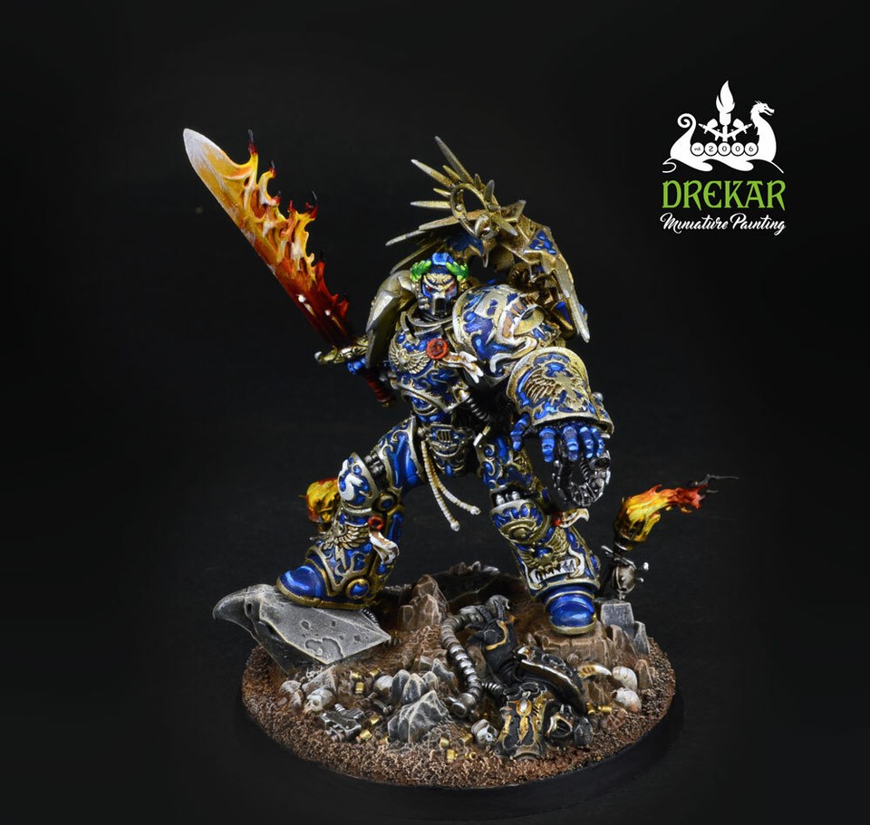 Primarch Roboute Guilliman warhammer 40K ** COMMISSION ** painting | eBay
