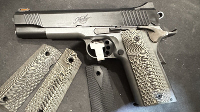 Guuun 1911 Grips G10 Full Size FDE & Black Exotic Pattern | eBay