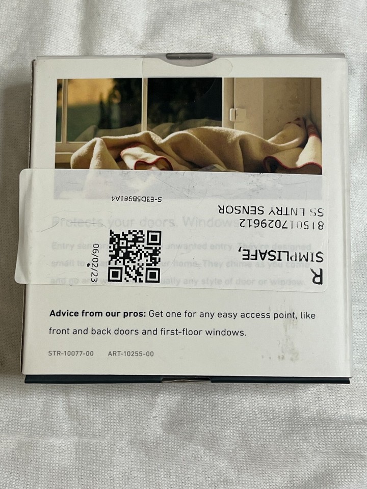 SimpliSafe Entry Sensor U9K-ES3 White New Free Shipping 815017029612| eBay