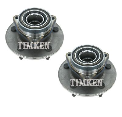 Pair Set 2 Front Timken Wheel Bearing Hub Kit for Dodge Ram 1500 4WD ...