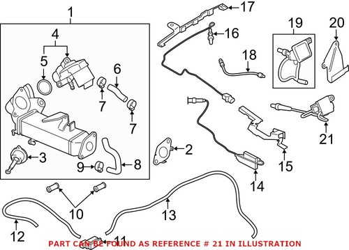 Genuine OEM Diesel Exhaust Particulate Sensor for BMW 13628582023 | eBay