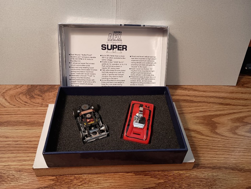 Aurora AFX Super II HO Slot Car Box | eBay