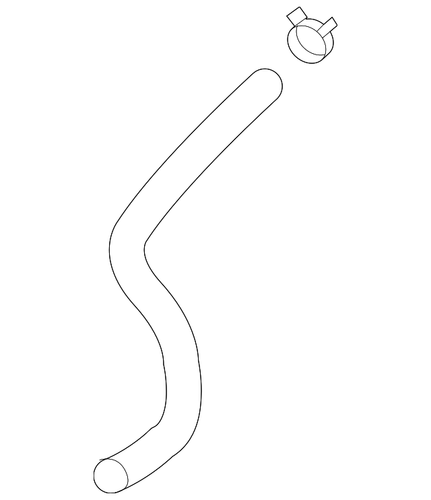 Genuine Kia Lower Hose 25412-2P600 | eBay