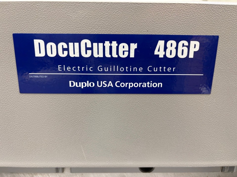 Duplo Docucutter 486p 19” Electric Programmable Paper Cutter | eBay