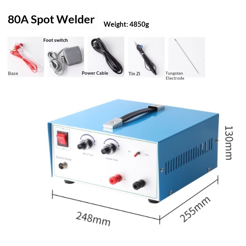 Jewelry Laser Welding Machine Mini Spot Welder Gold Silver Pulse ...