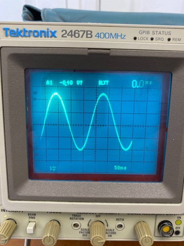 Tektronix 2467B 4 Channel 400 MHz Oscilloscope | eBay
