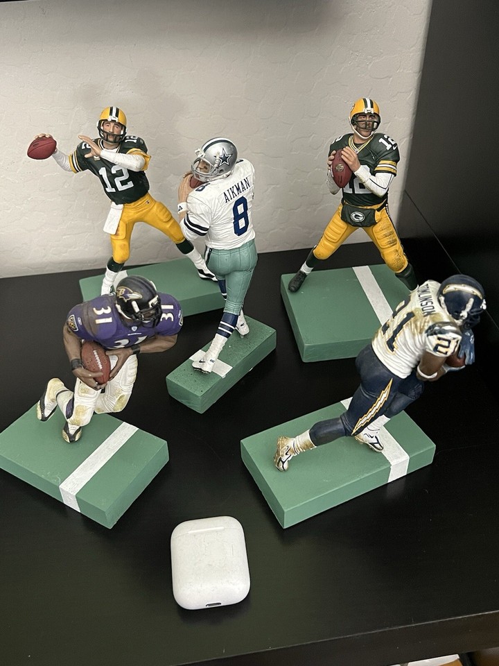 McFarlane NFL Football Figures Custom Base Lot Of 5 | eBay