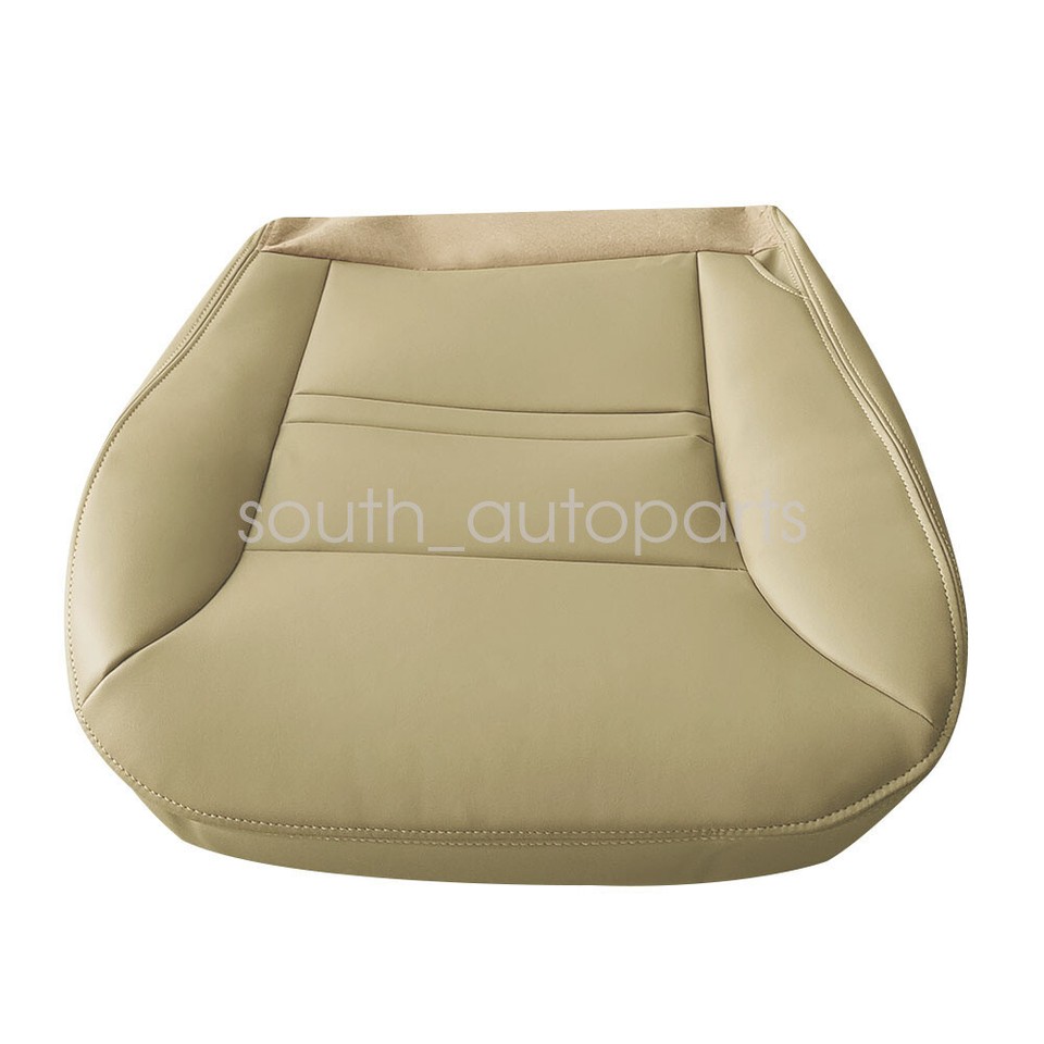 Passenger Bottom Leather Seat Cover Tan For 2000-2001 Ford Excursion ...