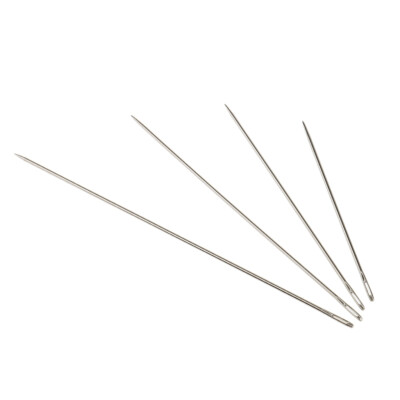 4 Stainless Steel Hand Sewing Needles Assorted Sizes for Sacks Dolls ...