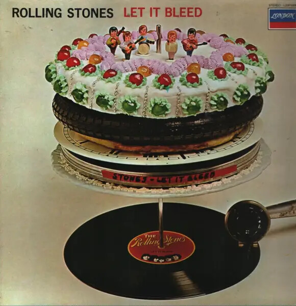 The Rolling Stones Let It Bleed + INLAY NEAR MINT London Records Vinyl ...