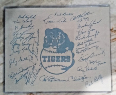 1950 Genuine Sportograph Detroit Tigers 8 X 10 | eBay