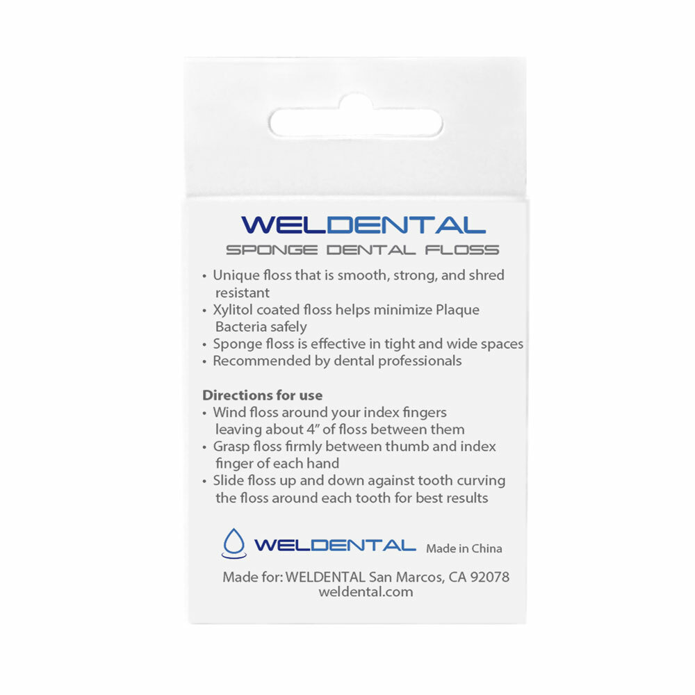 Dental Floss, Multi-Packs, Xylitol Sponge Floss - WELDENTAL | eBay