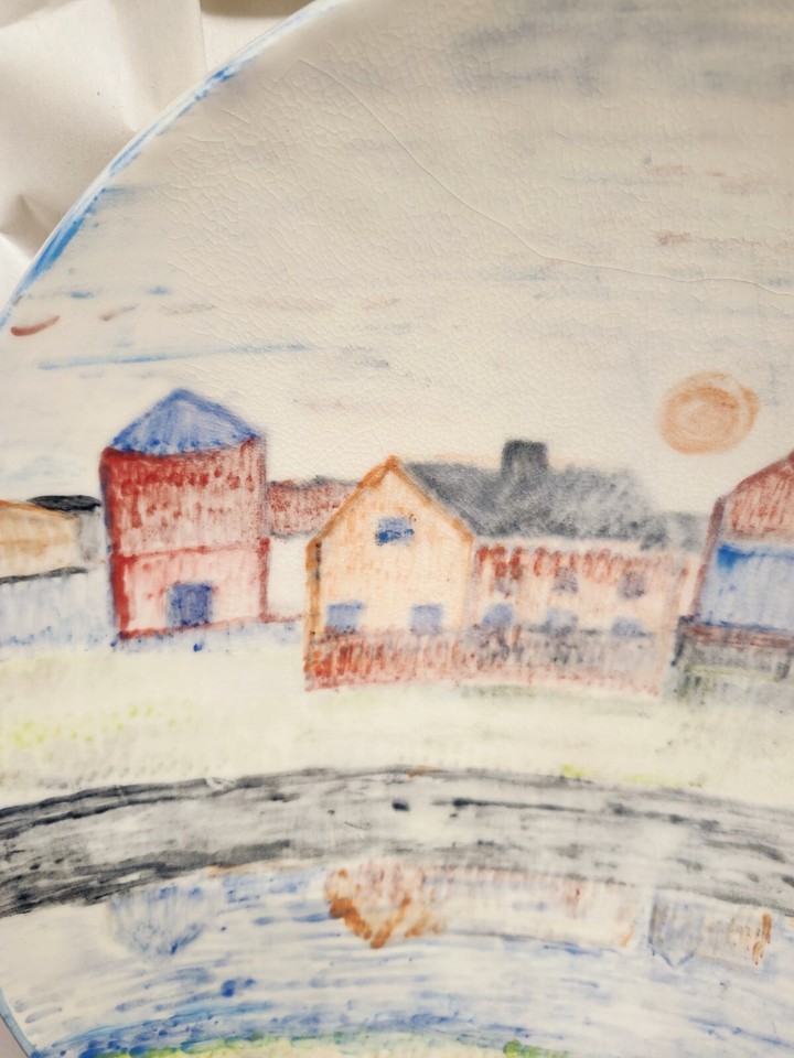 Torstein Nilsen Scandinavian Design Modern Pottery 14" Platter | eBay