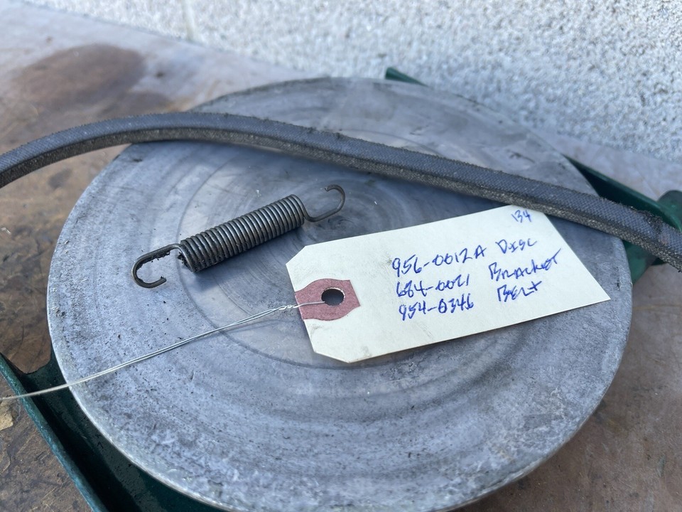 MTD 24” SNOWBLOWER Drive Disc And Belt 756-0012a 684-0021 954-0346 | eBay