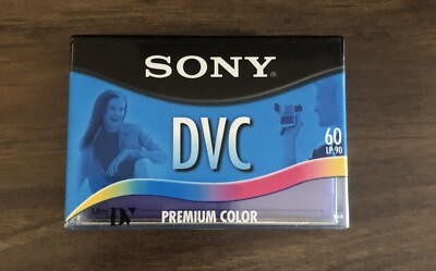 Sony DVC Mini DV 60 Min LP 90 Premium Color Digital Video Cassette ...