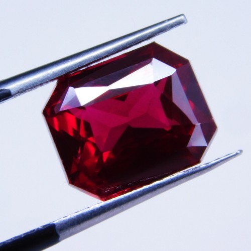 Certified 6.05 Ct Natural Red Ruby Radiant Cut Loose Gemstone | eBay