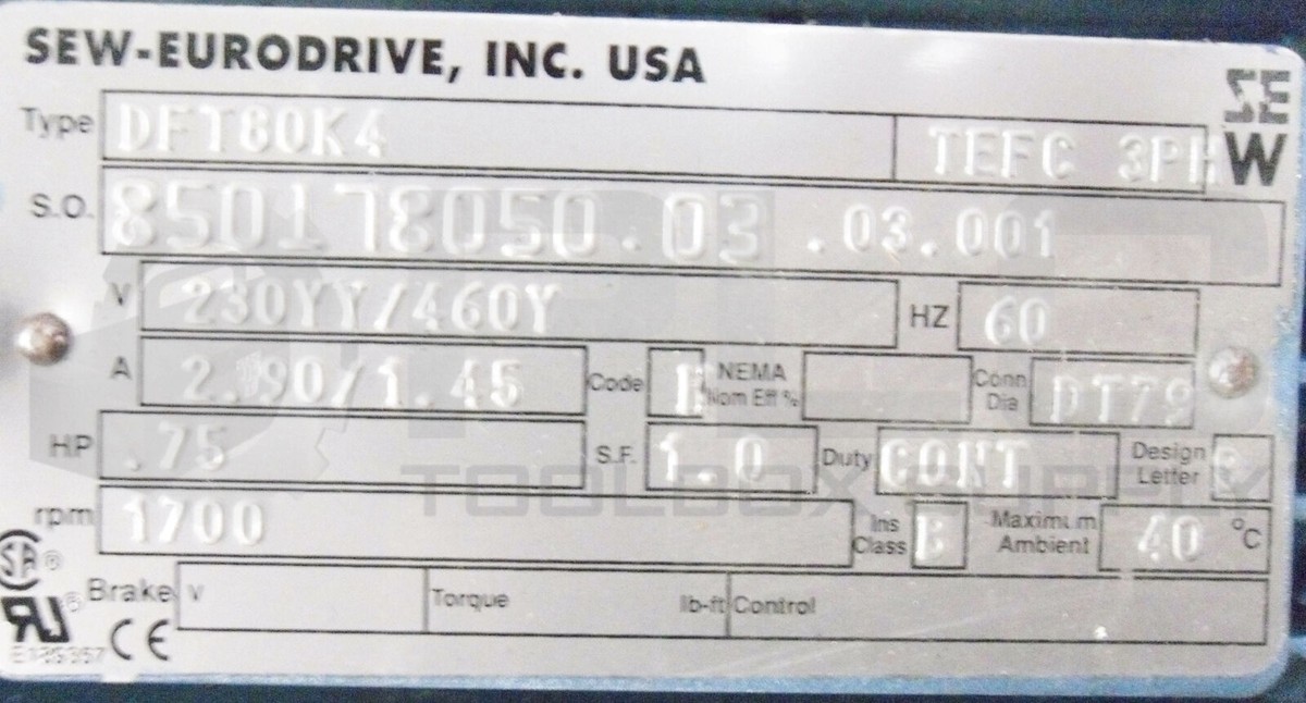 How To Read Sew Motor Nameplate Details - Infoupdate.org