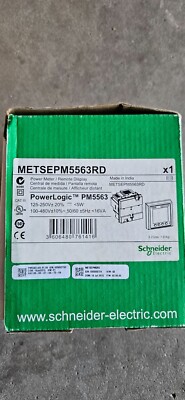 SCHNEIDER ELECTRIC PowerLogic Power Meter METSEPM5563RD Brand New In ...