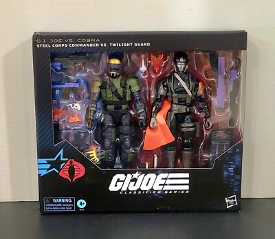 GI G.I. Joe Classified Series 141 Steel Corps Commander an Twilight ...