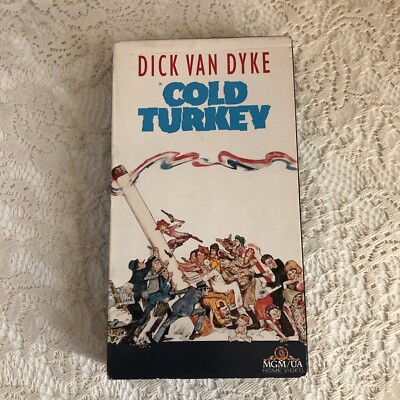 Cold Turkey VHS 1990 Dick Van Dyke Pippa Scott Tom Poston 27616158130| eBay