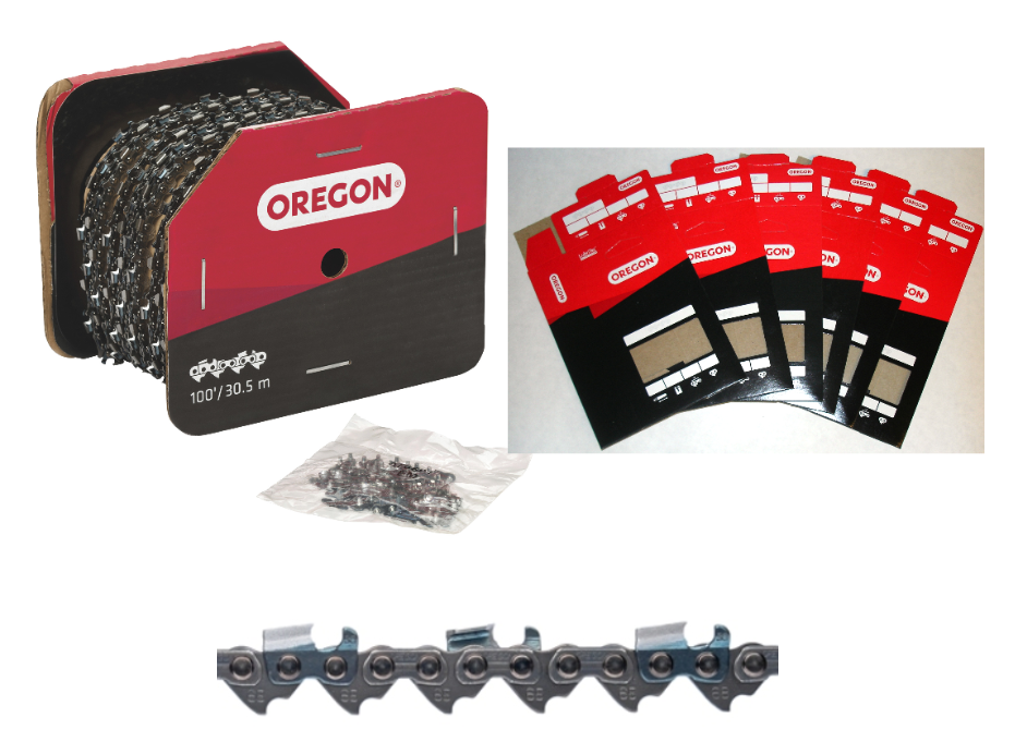 Oregon Full Chisel Saw Chain .404 Pitch .063 Gauge 100 ft Reel ...