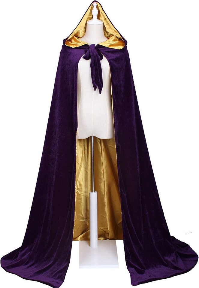 Velvet Renaissance Medieval Cape lined with satin | eBay