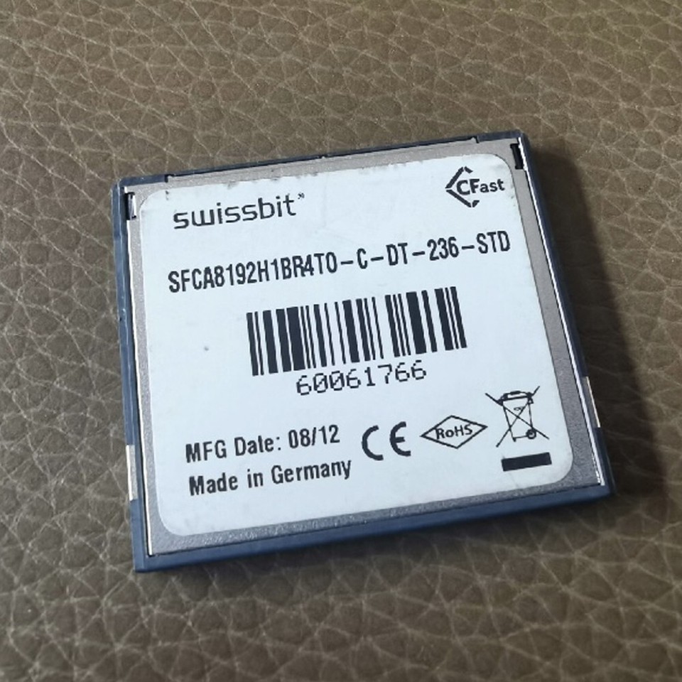 Swissbit 8GB Industrial CFast Card cfa Memory Card | eBay