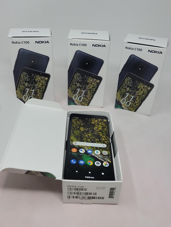 Nokia C100 4G N152DL 32GB 3GB Walmart Family Mobile Locked Blue New | eBay