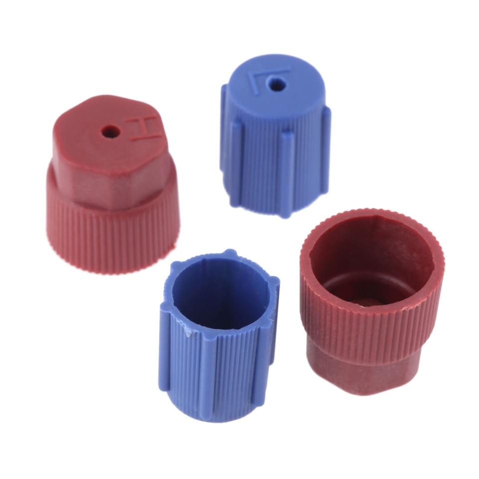 10Pcs Red AC Caps with Blue AC Caps Charging Service Parts 13mm R134a ...