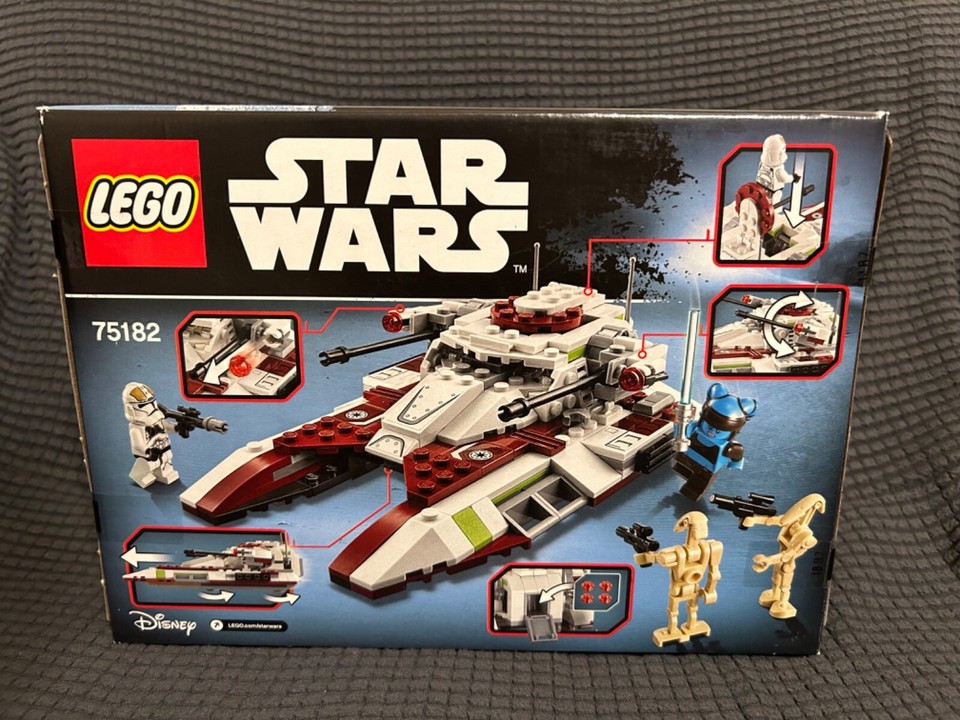 LEGO Star Wars: Republic Fighter Tank (75182) Brand New Clone Gunner ...