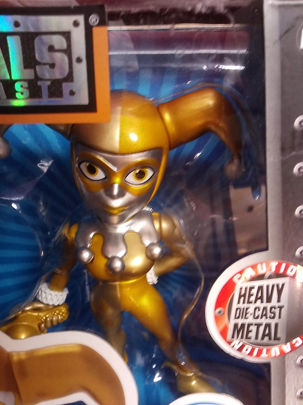 2016 JADA TOYS~DC METALS DIE CAST~HARLEY QUINN GOLD~GAME STOP EXCLUSIVE~NEW~WOW | eBay