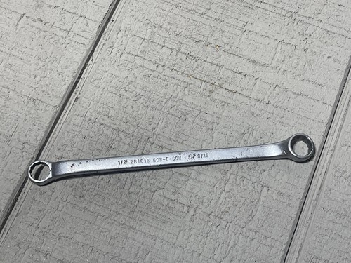 Bonney Tools Wrench Box Ends 1/2” & 9/16” ZB1618 Bon-e-con USA | eBay