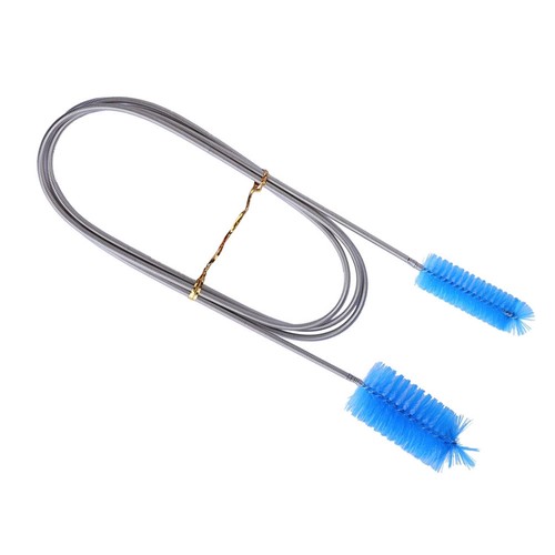 Stainless Steel Water Pipe Cleaning Brush Fish Tank Brushes Aquarium ...