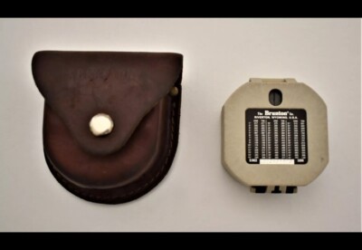 Brunton ComPro Pocket Transit Surveying Compass 0-360° | eBay