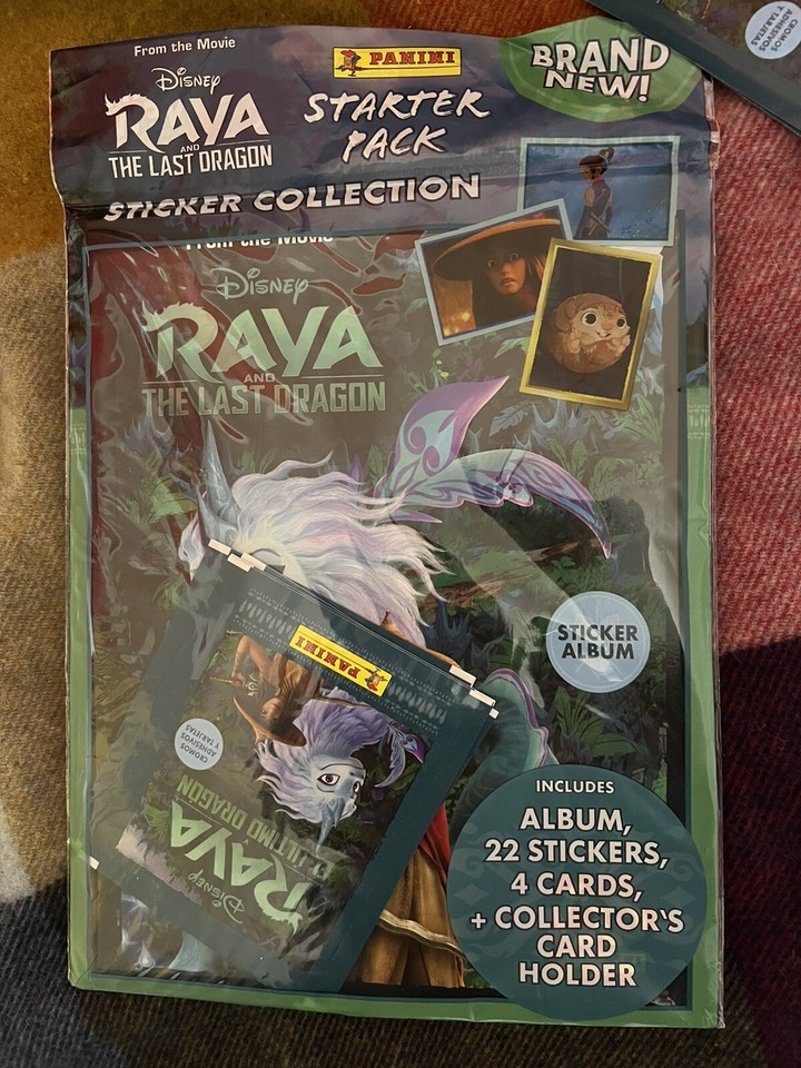 Raya And The Last Dragon Sticker Starter Pack & 16 Packs. New | eBay