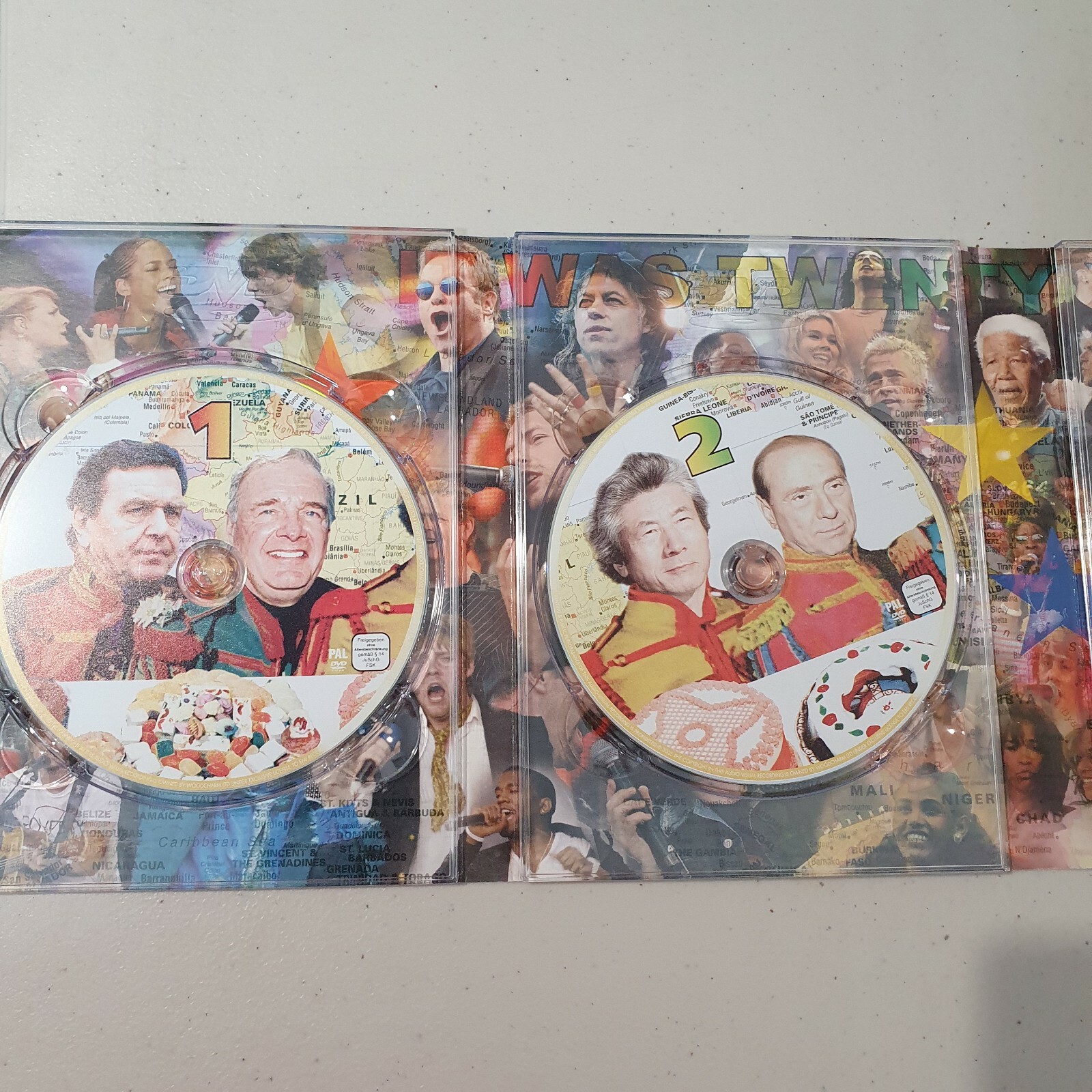 LIVE 8 Live Concert - DVD BOX SET | 4 DISCS 2005 Concert (All Region ...