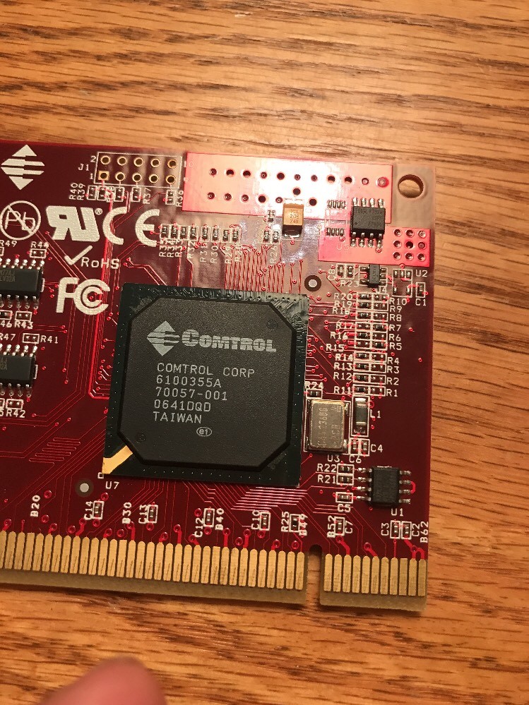 5002425 Comtrol RocketPort Infinity Pci-x Quad/octa No Cable for sale ...