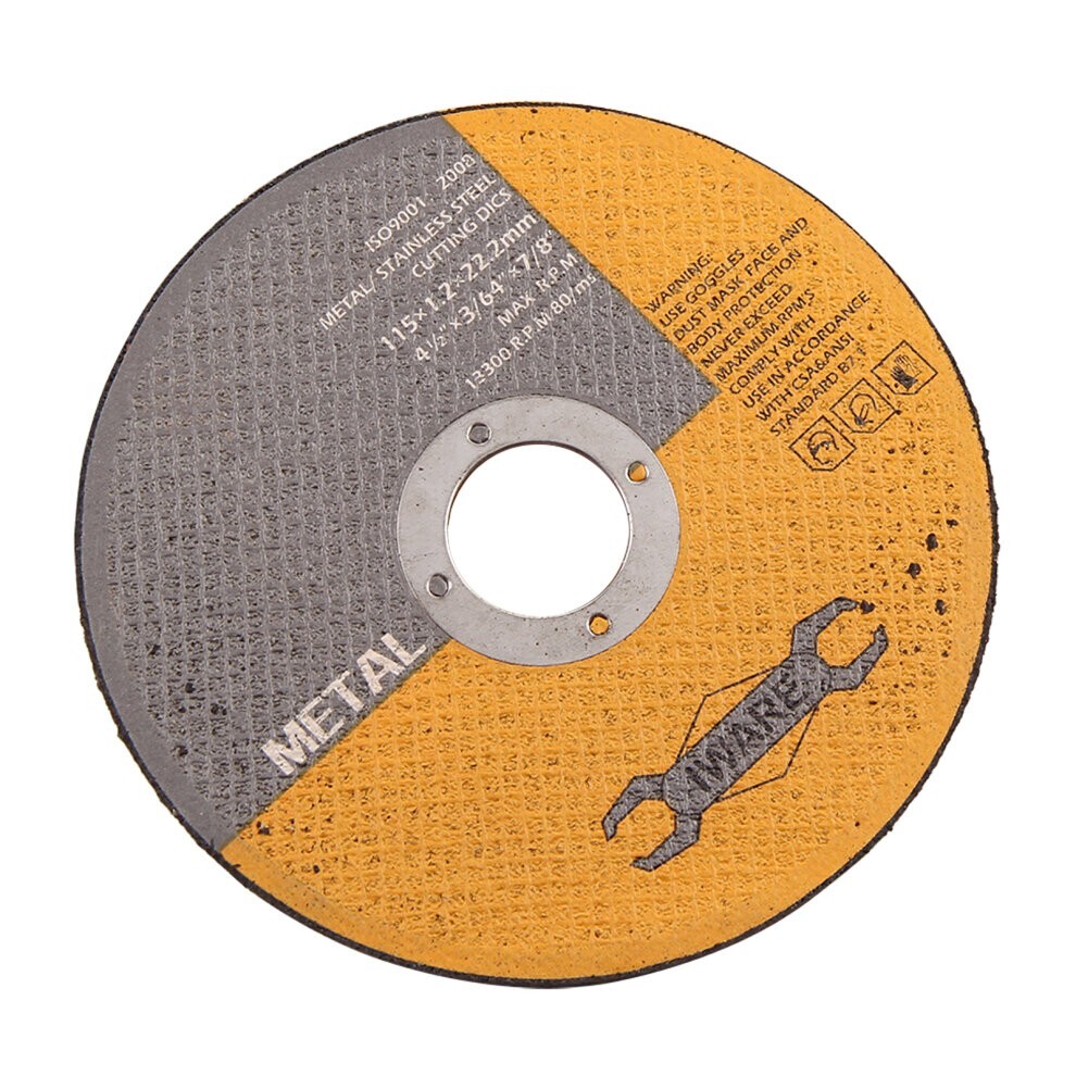 50 X METAL CUTTING DISKS SLITTING DISCS 115MM 4.5 INCH x 1.2mm x 22.2mm ...