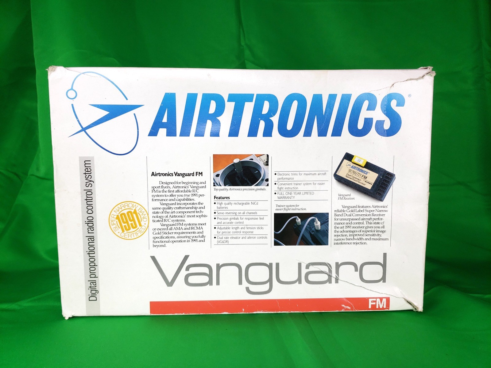 Airtronics Vanguard FM Digital Proporational Radio Control System ...