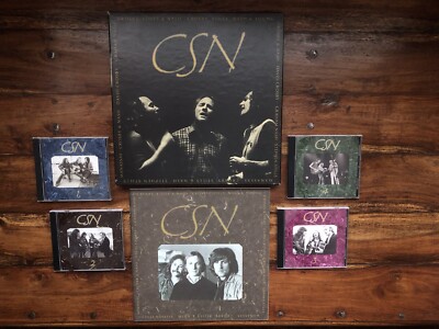 Crosby Stills & Nash : CSN : 4CD Remastered Comp Box 1991 : USA : 7 ...