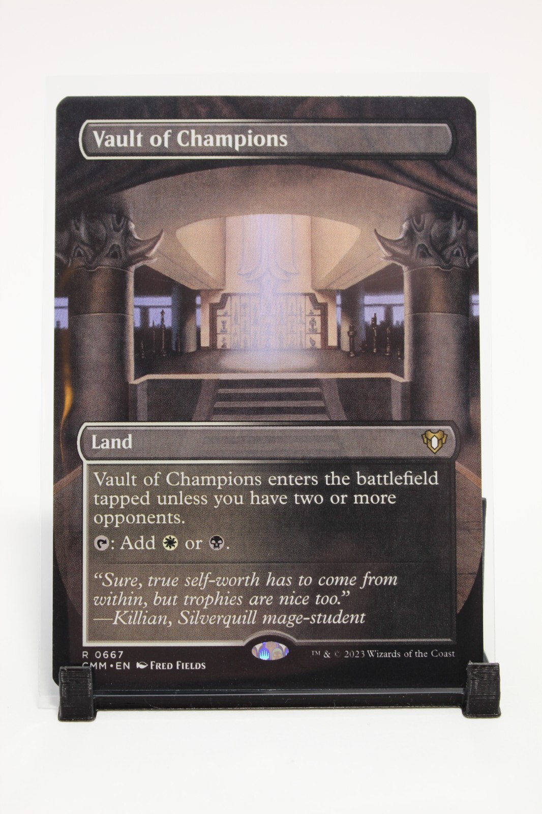 MTG Vault of Champions *Borderless* - Commander Masters 0667 NM Rare | eBay