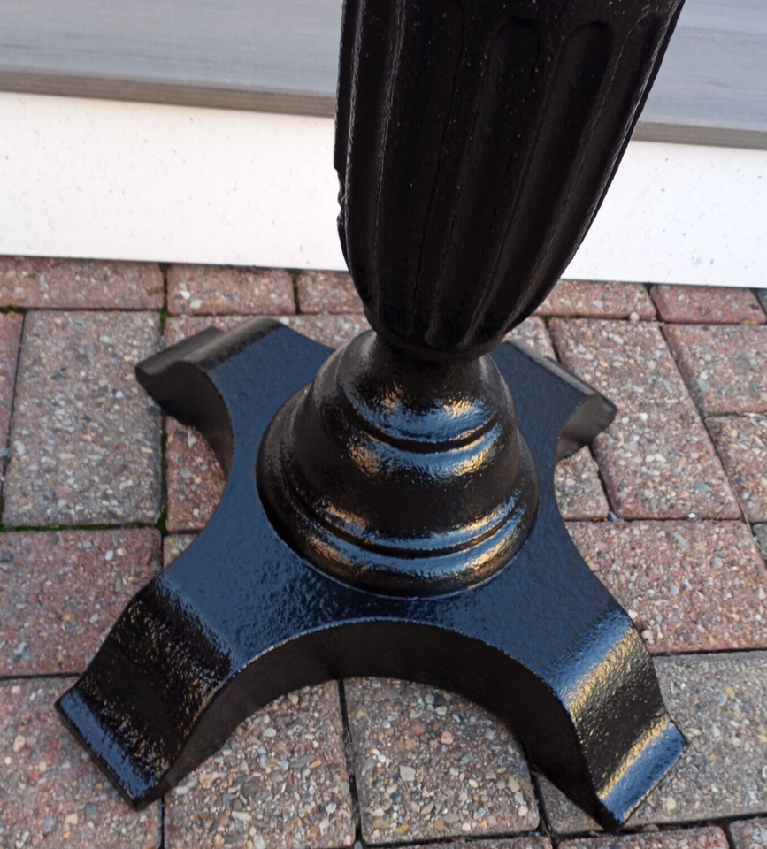 Antique Cast Iron Table Pedestal Base | eBay