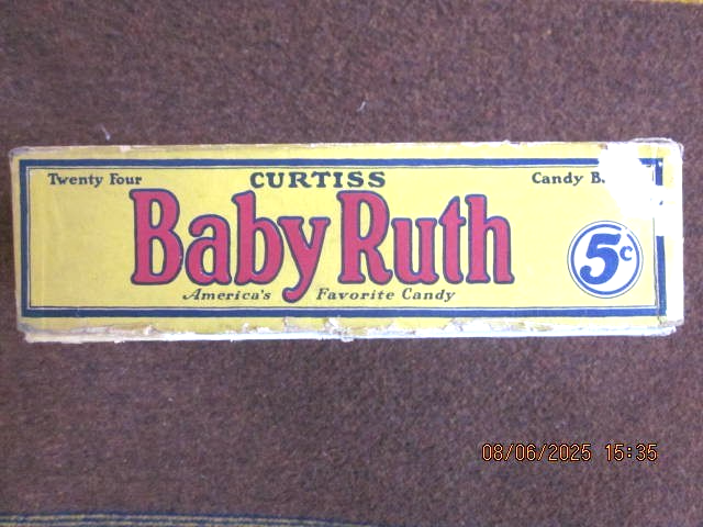 1927 Baby Ruth Box (Curtiss Candy) | eBay