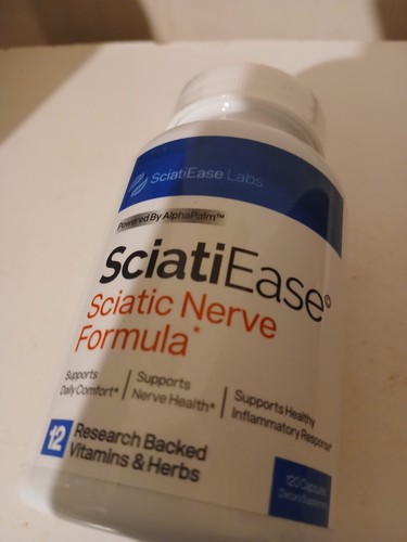 SciatiEase Labs Sciati Ease Sciatic Nerve Formula 120 Capsules - New ...