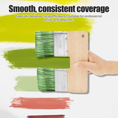 Double Paint Brush Double Heads Painting Brush for Watercolor Paints ...