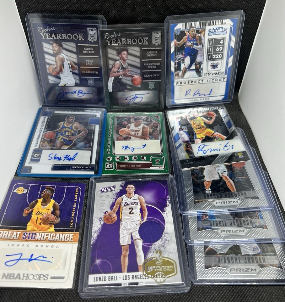 Huge Basketball Auto, #/d, Sp, Patch Card Lot | eBay