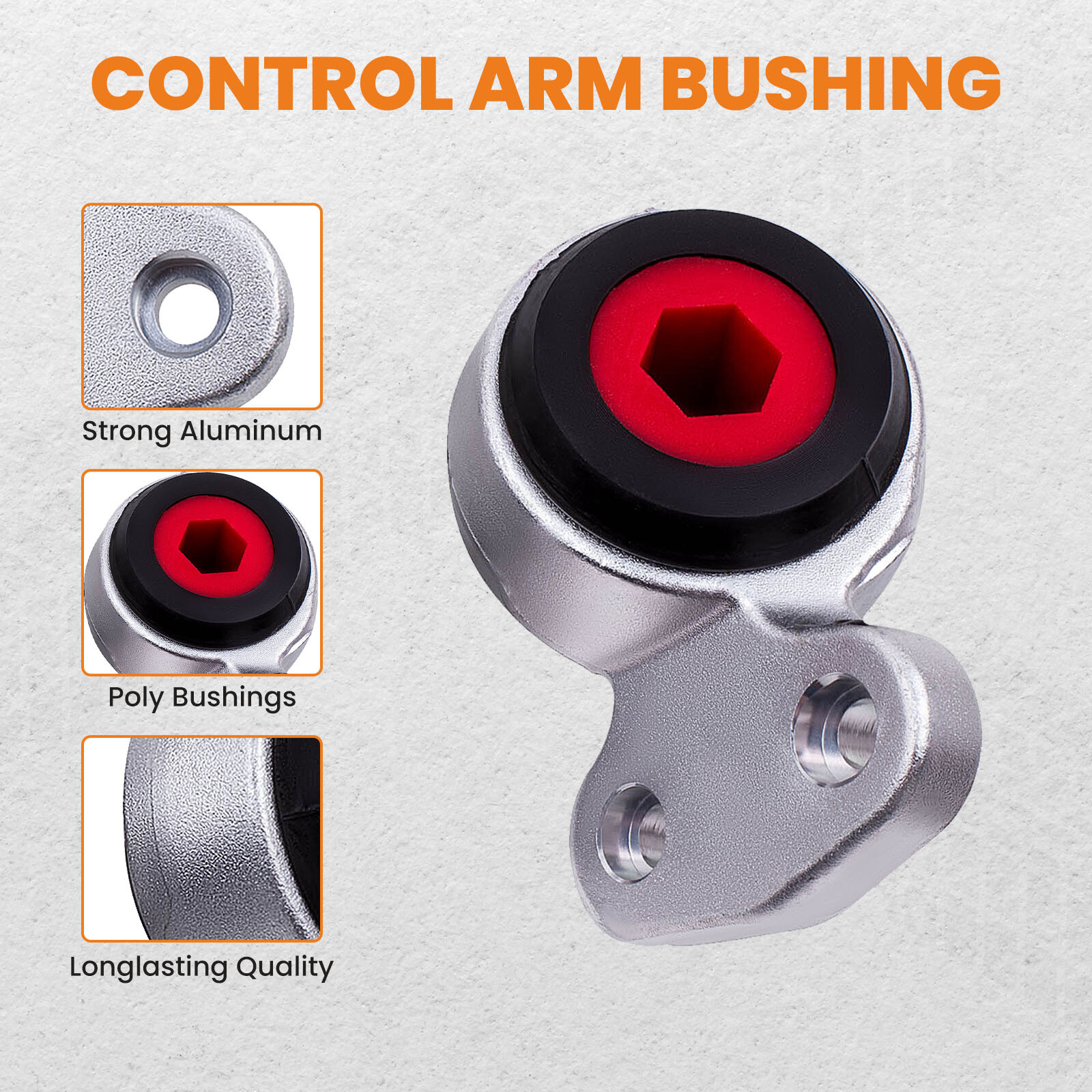 Pair Suspension Front Lower Control Arm Bushings For BMW E46 E85 325i ...