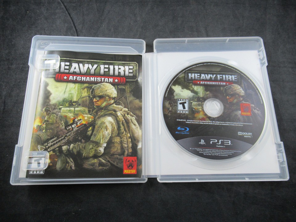 Heavy Fire: Afghanistan (Sony PlayStation 3, 2011) *Complete - Tested ...